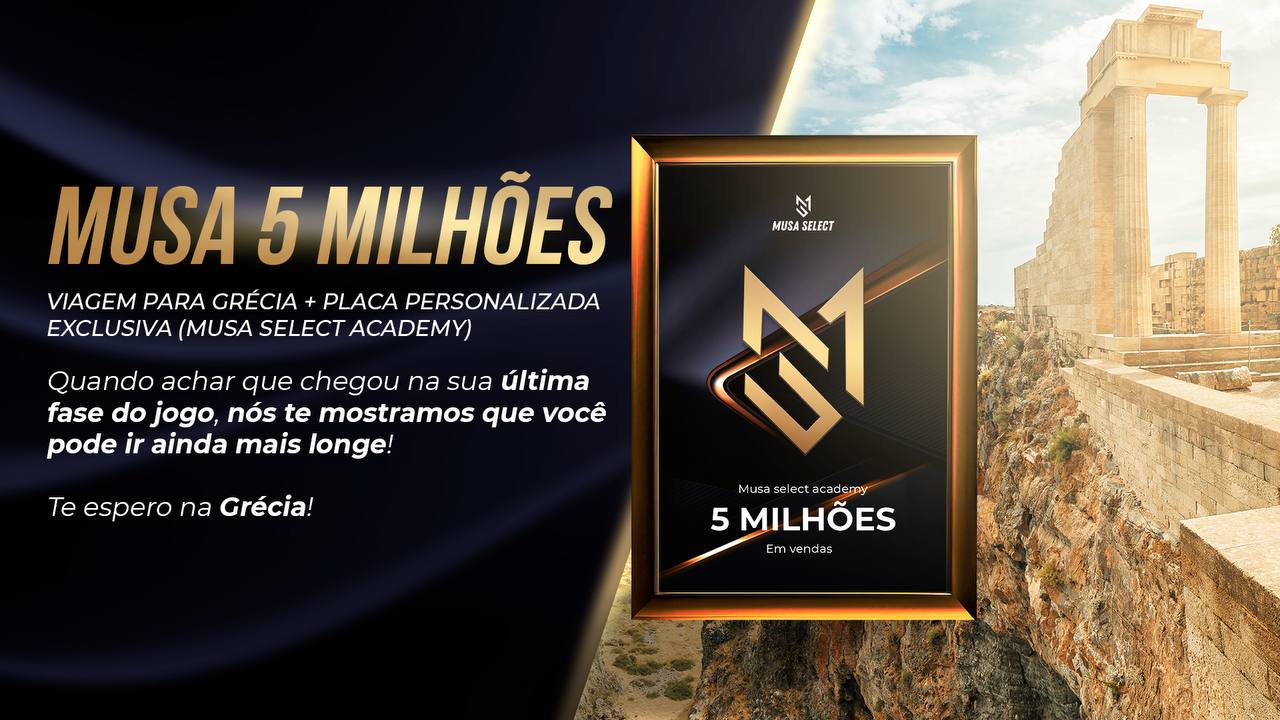 Mentoria MSA - Musa Select Academy | Liberdade Financeira do Zero